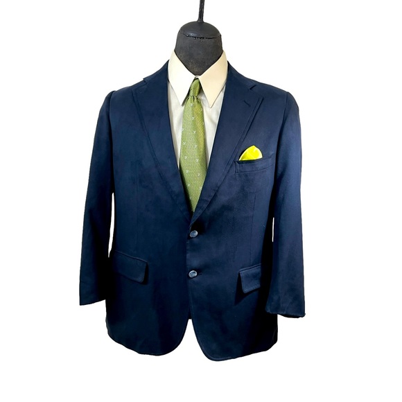 Donald Brooks | Suits & Blazers | Donald Brooks Mens Suede Blazer Size ...